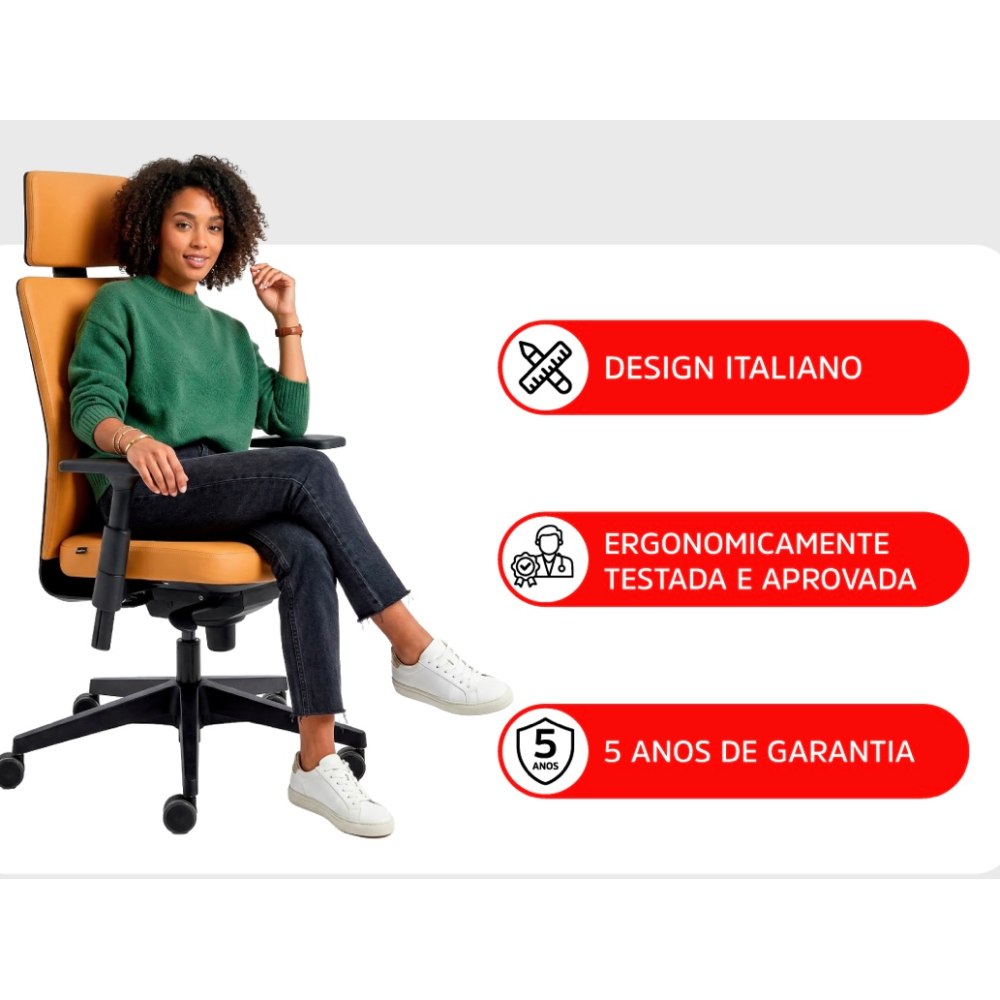 Cadeira Tecton Flexform - Galmaq